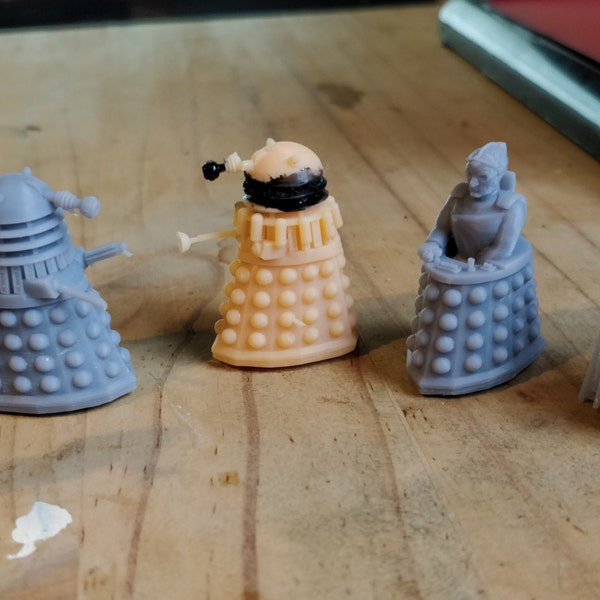 Space Pepperpot Machines - 28mm Scale 3D Printed Resin Miniatures X10 ...