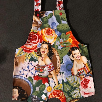 SENORITA PIN UP Girls Pattern Cotton Fabric 18 X - Etsy