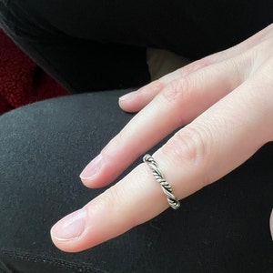 Handmade Wraparound Ring, Sterling Silver Ring for Women, Statement ...