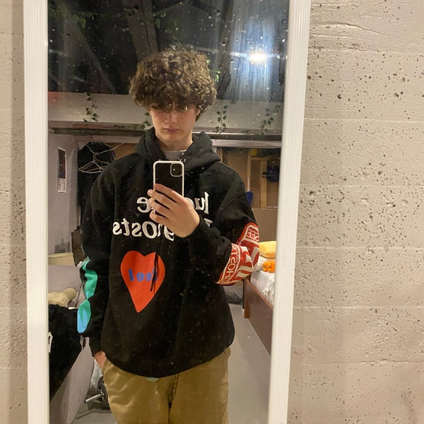 Kanye West LUCKY ME 3D Print Hoodie Unisex, I See Ghosts Hoodie, Cotton ...