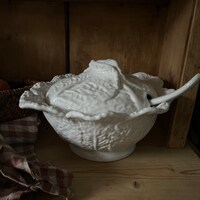 Vintage Woburn Studio Pottery 1970s Ruffle Edged Turquoise and Black ...