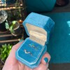 Luxury Antique Style Mini Ring Box, Victorian Style Jewelry Box ...