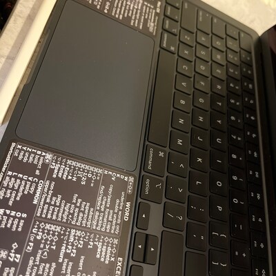 Excel for Windows PC Cheat Sheet Reference Guide Shortcut No-residue ...