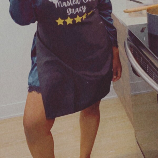 Five Star Chef Apron, Custom Kitchen Apron, Polyester Chef's Apron ...