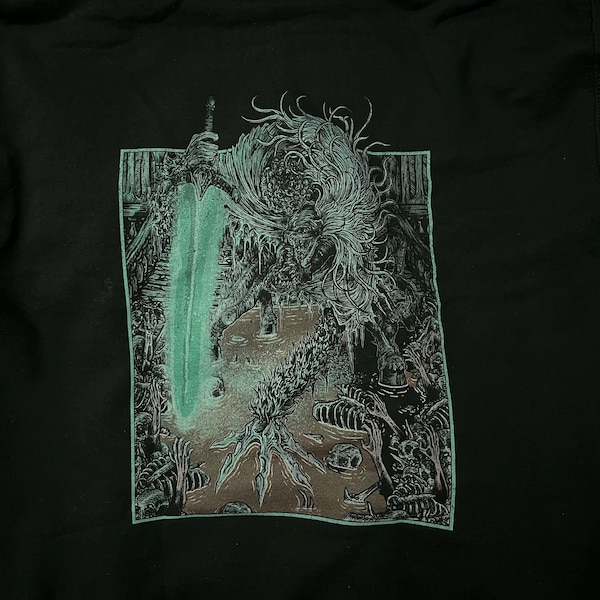 Drippy Souls Berserker Guts Cursed Armor Grim Hooded Sweatshirt - Etsy
