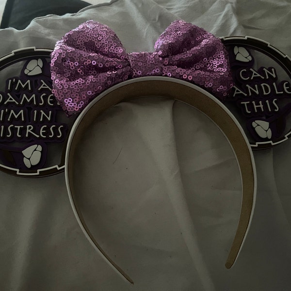 Damsel Mouse Ears | 3D Printed Ears | Megara | Damsel in Distress - Etsy