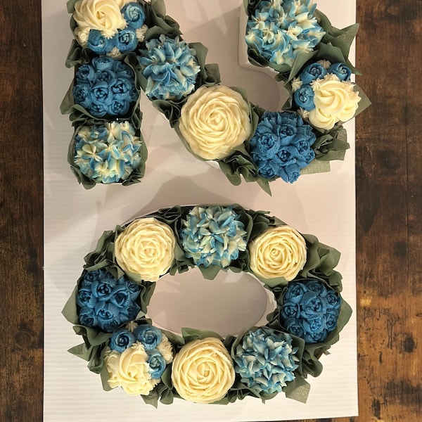 Cupcake Letter Boxes, Instruction Guide & Templates, Instant Download ...