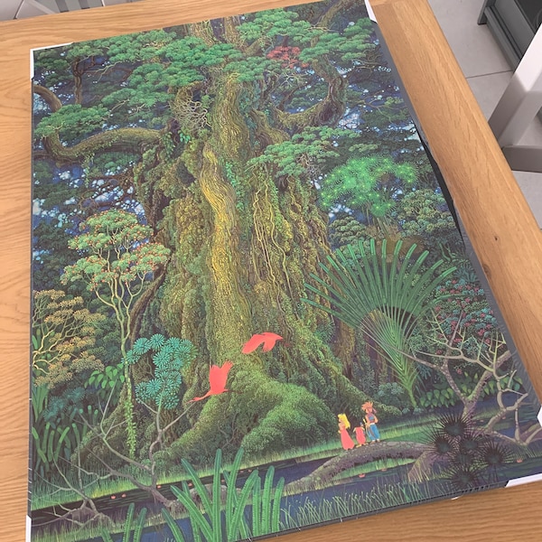 Secret of Mana, Mana Tree Print, A2, A1 or 500x700mm, HP Photo Print ...