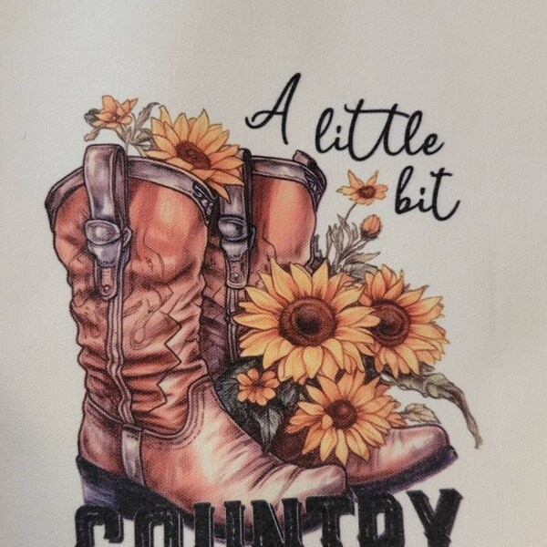 A Little Bit Country High Res 300 Dpi PNG Digital File for Sublimation ...