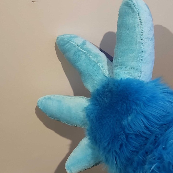 DIGITAL Wickerbeast Hand Paw Pattern for Fursuits - PDF Download - Etsy