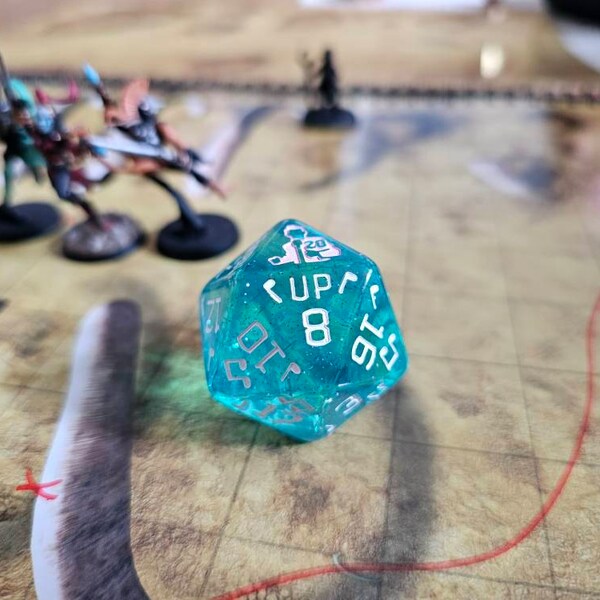 Rick Rolled 34mm D20 Original Designed Custom DND DICE Never Gonna Give ...