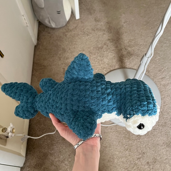 Hamilton the Great Hammerhead Shark Amigurumi Pattern, Crochet ...