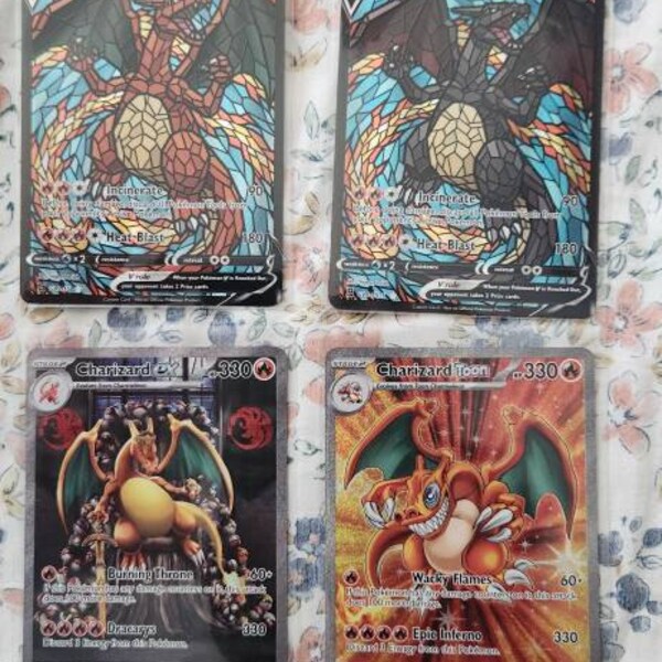 Gorochu Custom Holographic Card - Etsy