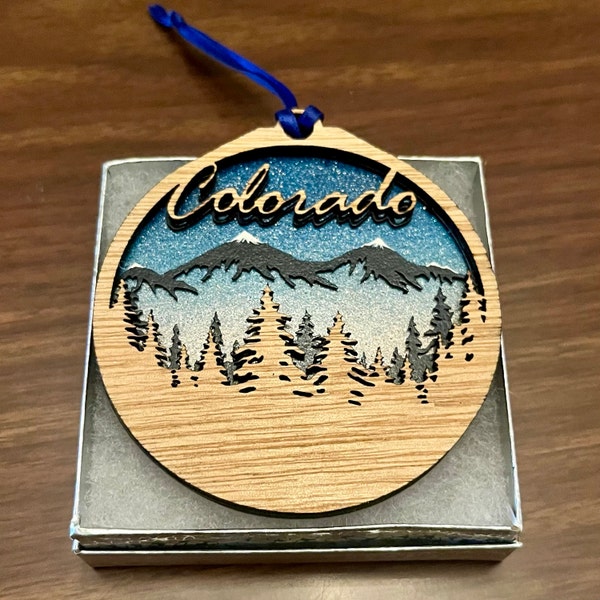 Colorado Key Holder Rustic Home Style Colorado Gift Colorado Wood Flag ...