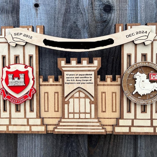 Army Engineer 3D Wooden Castle - Etsy