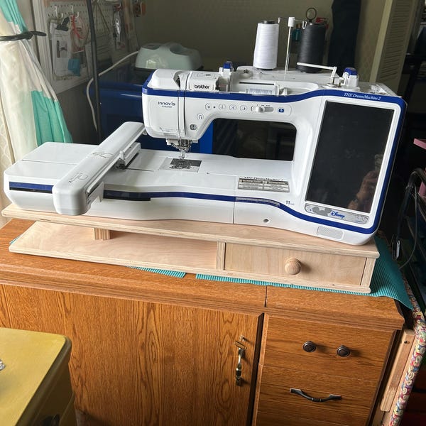 Embroidery Riser Handmade, This One Fits the Machines Like Innovis as ...