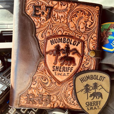 Hand-tooled Notepad Cover With Card, Pen and Money Slot - Etsy