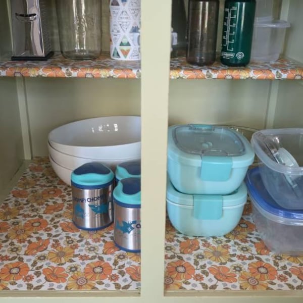 Camellia | Drawer Liner | Floral Design | Shelf Liner | Contact Paper ...