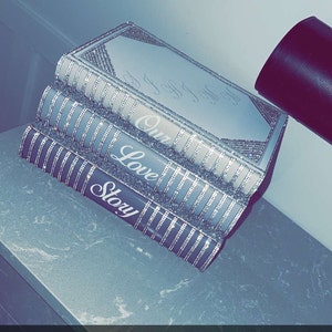 Black Queen Luxury Bling Glam Book Stack Stack of 3 Black/gold Boss ...