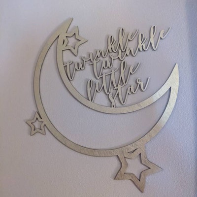 Twinkle Twinkle Little Star Sign // Nursery Decor // Twinkle Twinkle ...
