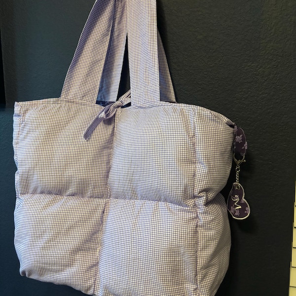 Bubble Tote Bag Sewing Pattern, Step-by-step Instructions With Diagrams ...