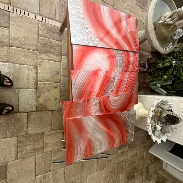 Lighted Metal Wall Art-metal Wall Sculpture -color Changing Wall Art ...