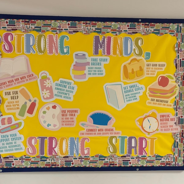 Lunchroom Back to School Bulletin Board Kit/welcome Back Lunch Room ...