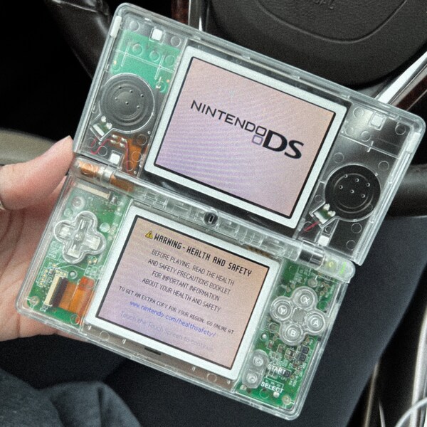 Custom Nintendo DS Lite | Refurbished Game Console | Handheld Console ...