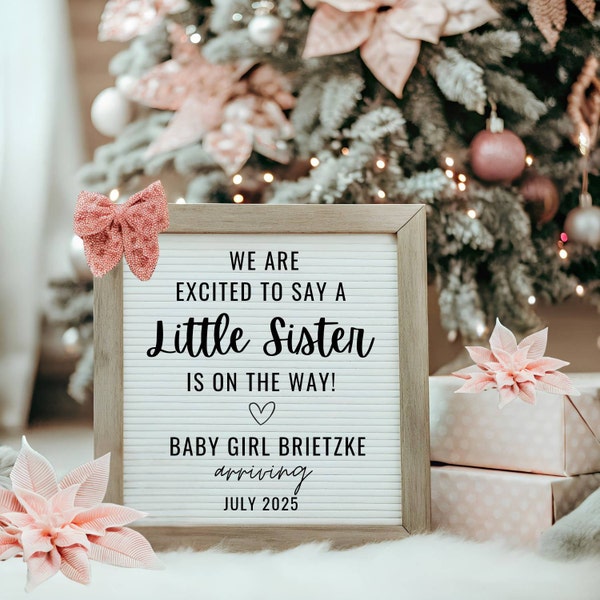 October November Pregnancy Announcement, Simple Baby Announcement ...