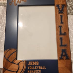 Personalized Sport Picture Frame Sports Team Gift Gift for Athlete ...