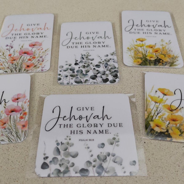 JW Pioneer School 2025 Magnets Printable Cards Mini Make Your Own ...