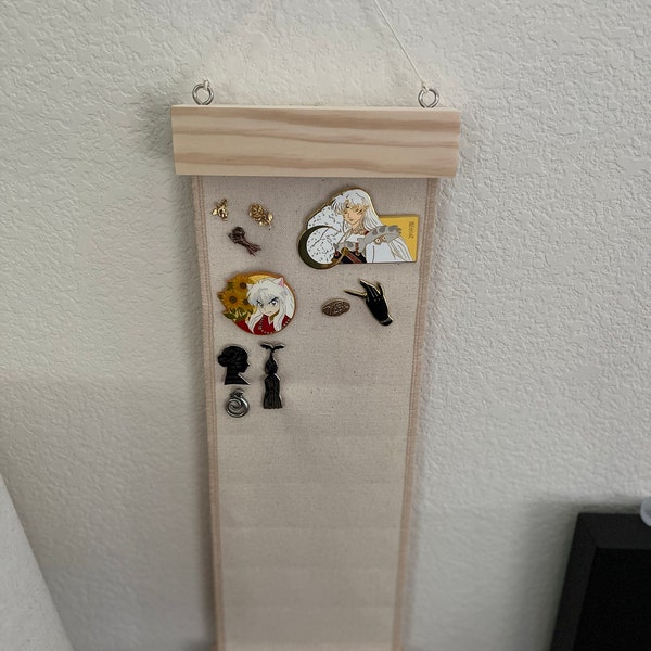 Mini Wall Hanging for Enamel Pin Display - Etsy