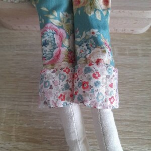 Pastel Flowers Cotton Fabric. Perfect for 1:12th Scale Dolls Houses ...