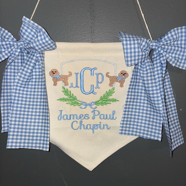 Banner Frame Swan Crest Embroidery Design for Vintage Wedding Machine ...