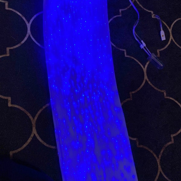 Starry Luminous Optical Fiber Textile Leds Fabric Technology Age ...