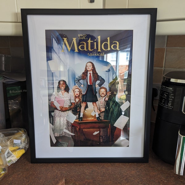 Roald Dahl's Matilda the Musical Movie Poster Wall Art | High Quality ...