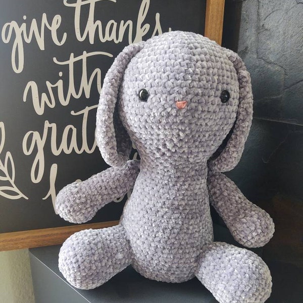 Big Bunny Pattern, Crochet Bunny Pattern - Etsy