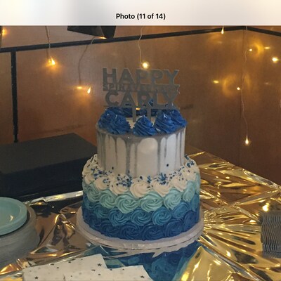 Personalized College Cake Topper Graduation Gift University - Etsy