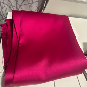 Hot Pink Fox Lather Vinyl Shinny Stretch Spandex PVC Made in - Etsy