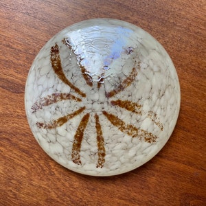 30th Anniversary Blown Glass Float Red & Gold 4 - Etsy