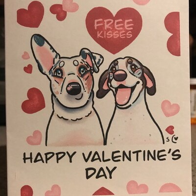 Custom Handmade Dog Card From Your Photo - Etsy