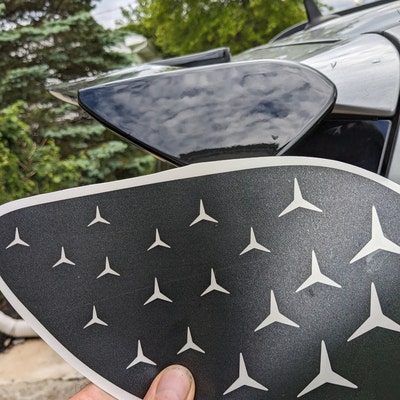 Fits: Mercedes A45S A35 AMG Rear Wing Spoiler 2020 Onwards Stickers ...