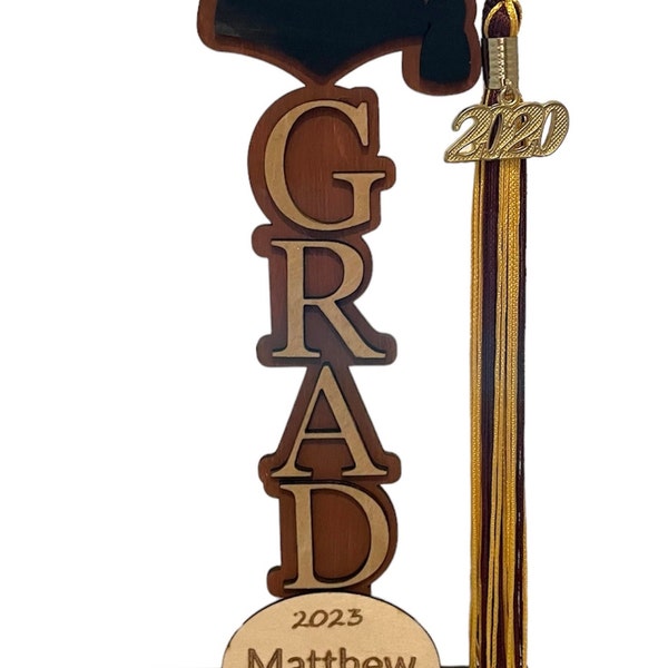 Graduation Table Cap & Tassel 2023 .svg Glowforge Xtool Template - Etsy