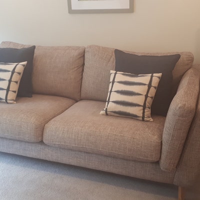 Scion Shibori Indigo / Linen Ancient Japanese Shibori Technique Cushion ...