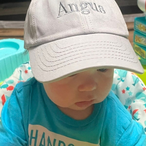 Personalized Baby or Toddler Baseball Cap - Etsy