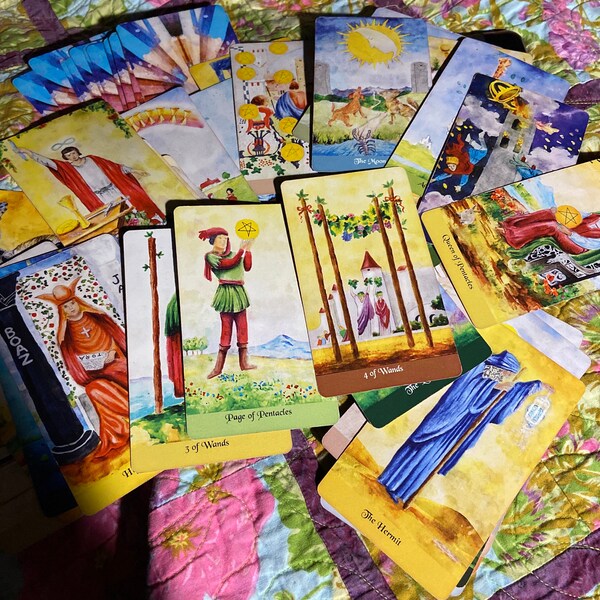 Waterfall Tarot Deck V2 - Etsy