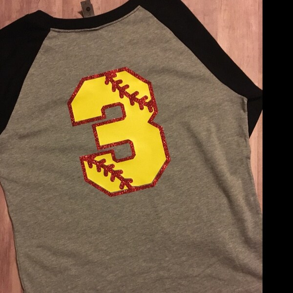 Softball Numbers Svg Softball Svg Numbers SVG Sports Numbers Svg Cut ...