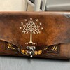 Leather Lord of the Rings Wallet White Tree of Gondor - Etsy