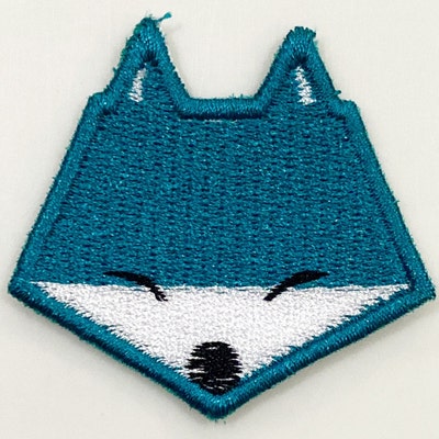 Tiny Cute Fox Face Patch Custom Made F8 - Etsy