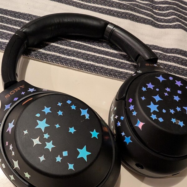 Tiny Sparkle Stickers Vinyl GLOW Star Waterproof Tiny Stars Small ...